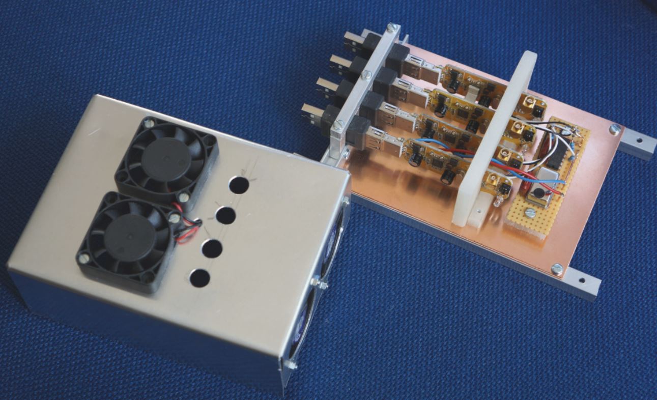 Building A Quad RTL SDR Receiver For Radio Astronomy Building A Quad RTL SDR Receiver For Radio Astronomy