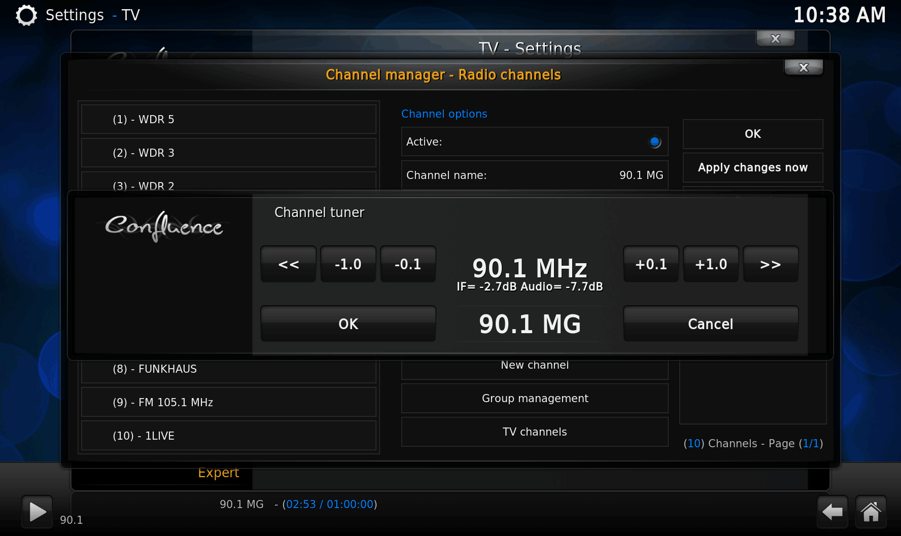 An RTL SDR Add on For The Kodi Entertainment System Software An RTL SDR Add on For The Kodi Entertainment System Software