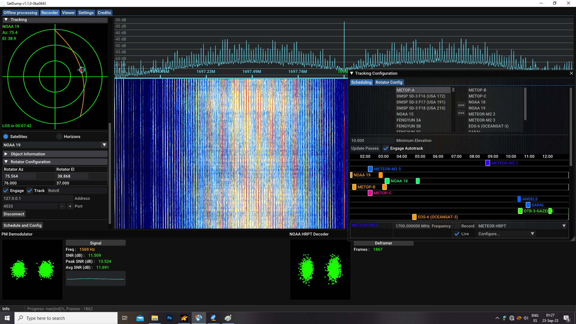 SatDump Version 1.1.0 Released – Feature Overview