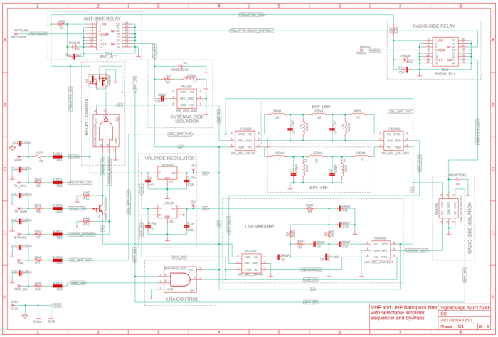 SignalSurge – An open source bandpass filter with selectable LNA for ...