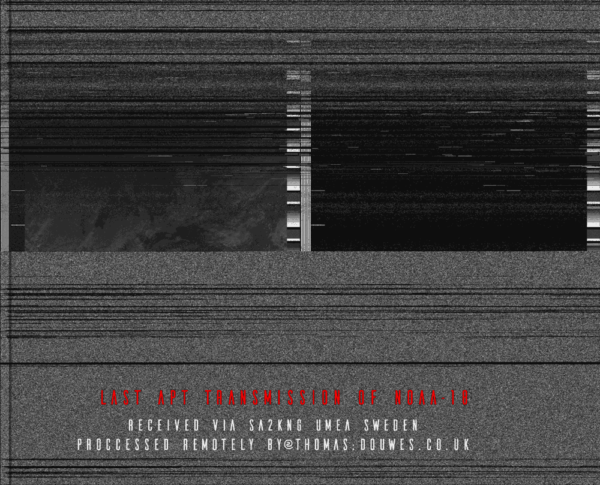 Updates To NOAA-18 Decommissioning: NOAA-18 Has Now Shut Down